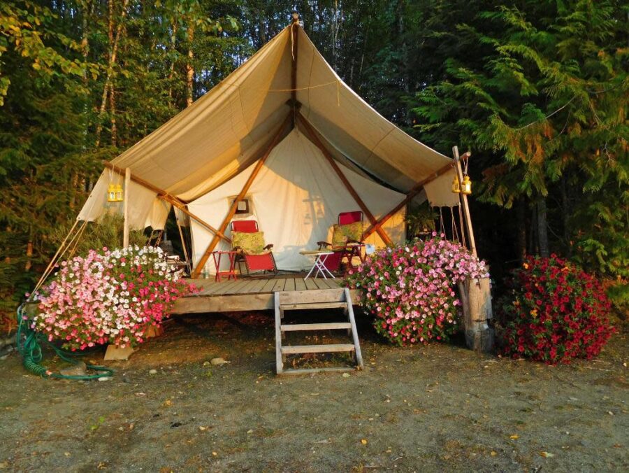Surf Grove Beachside Campground Tofino - Go RVing Canada